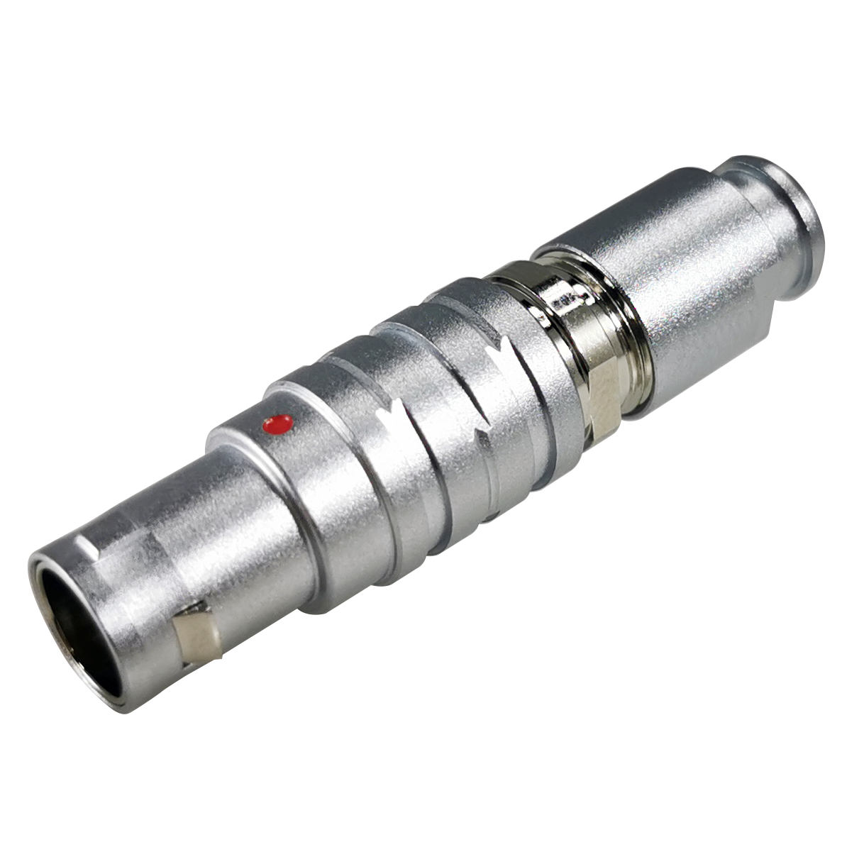 Metal B series Snaplatch 2B Plug with bend relief | 正淩精密工業股份有限公司