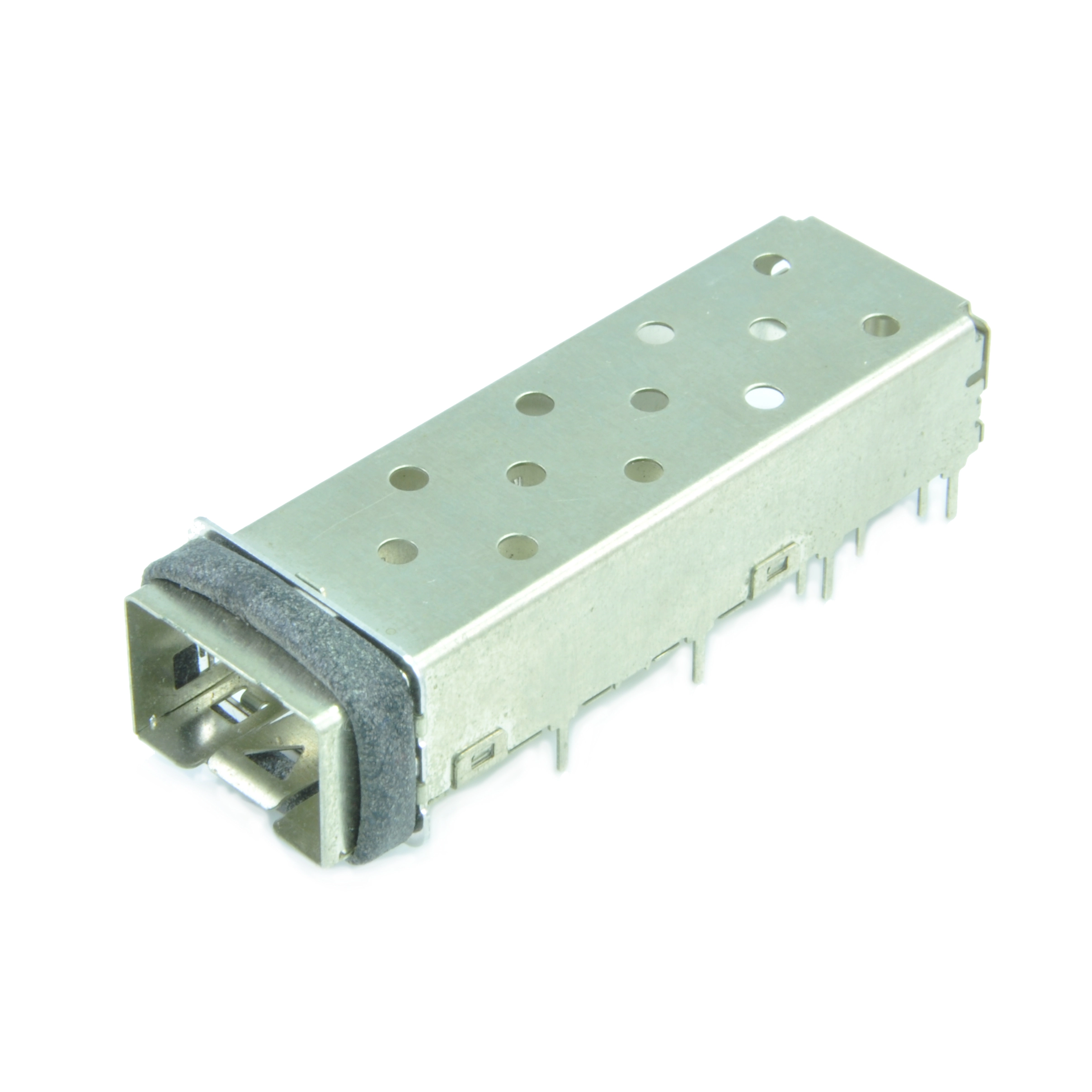 SFP 1Gbps 1-by Cages SFP 1X1. Solder. W/ L/P. W/ LOGO | 正凌精密工业股份有限公司